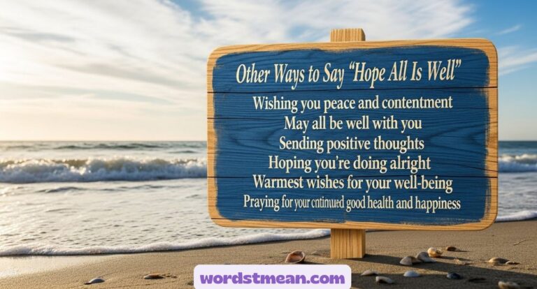 30 Other Ways to Say “Hope All Is Well”