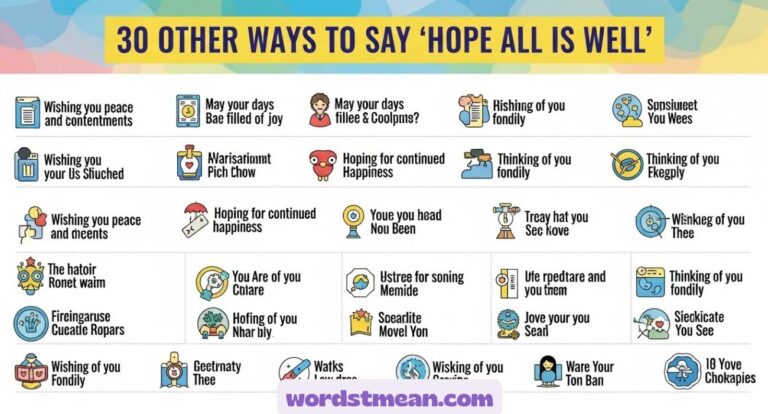 30 Other Ways to Say “Hope All Is Well”