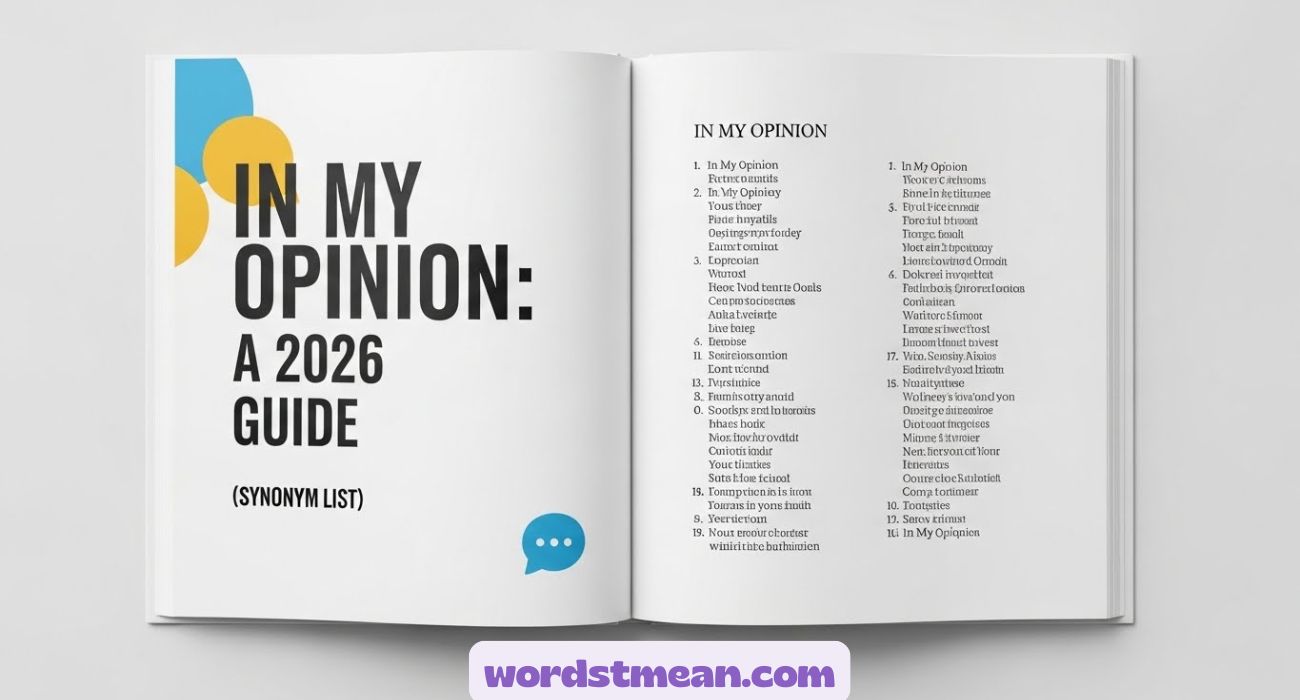 30 Other Ways to Say "In My Opinion" (Synonym List) | 2026 Guide