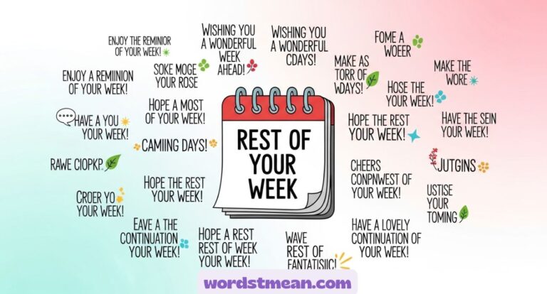 40 Other Ways to Say “Have a Great Rest of Your Week”